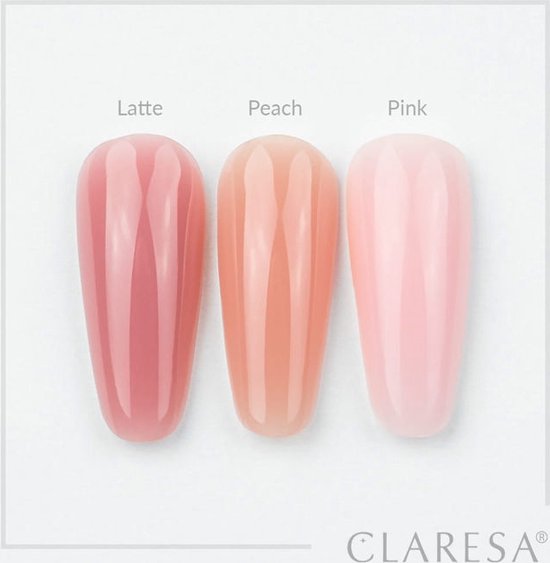 Claresa Polygel - Polyacryl Gel Peach 30g. | bol