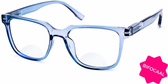 Leesbril Vista Bonita Cubo Bifocaal-Kelim Blue-+1.00 | bol.com