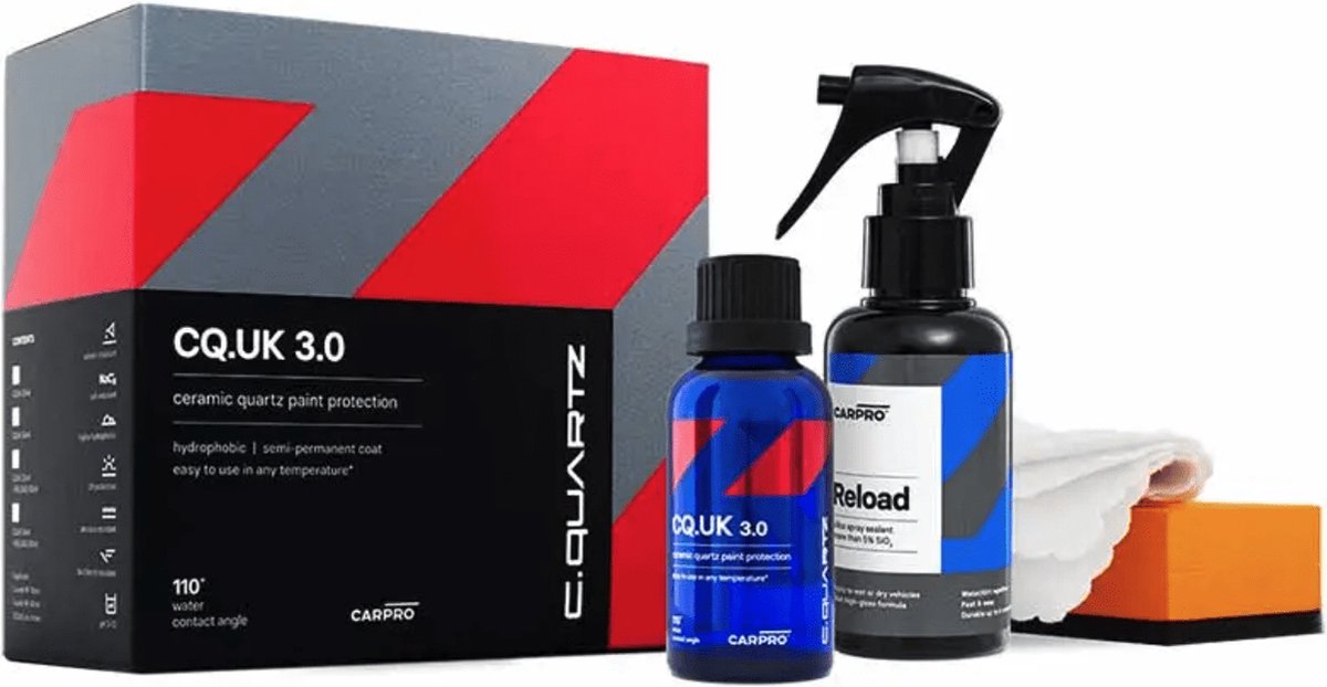 CarPro CQuartz CQUK 3.0 30ml - Keramische Coating | bol