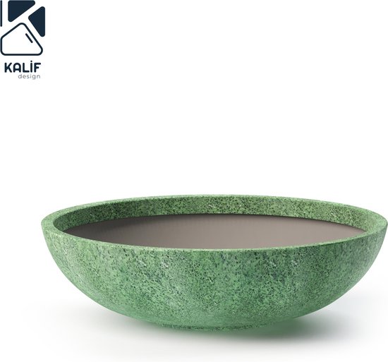 Betonnen schaal Freya M Antraciet 70x70x20 cm | Voor buiten én binnen ...