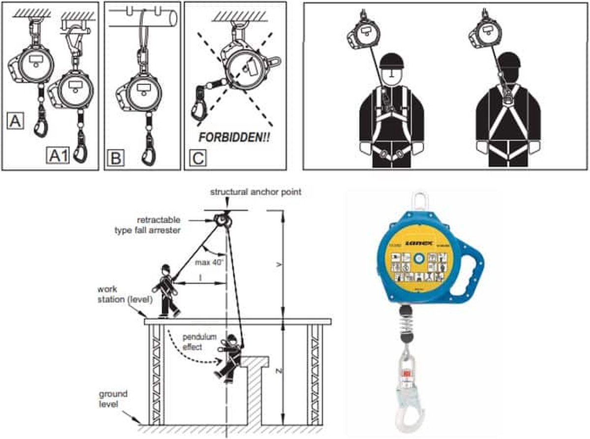 Lanex CR250V valbescherming 10 meter | bol.com
