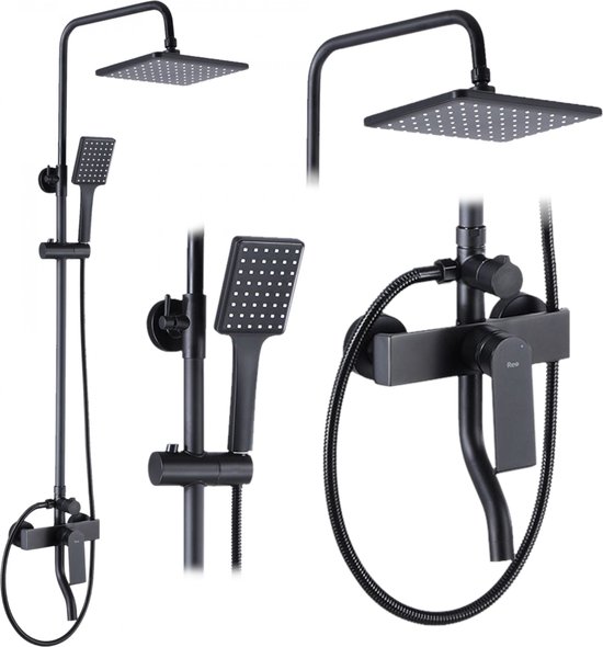 Rea Hass Regendouche Zwart 122cm | bol