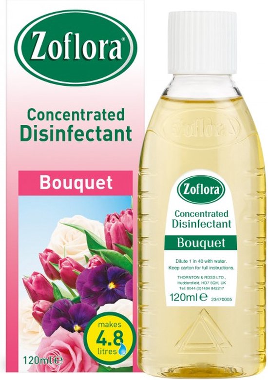 Zoflora - Bouquet - Geconcentreerd Schoonmaakmiddel - 120 ML ...