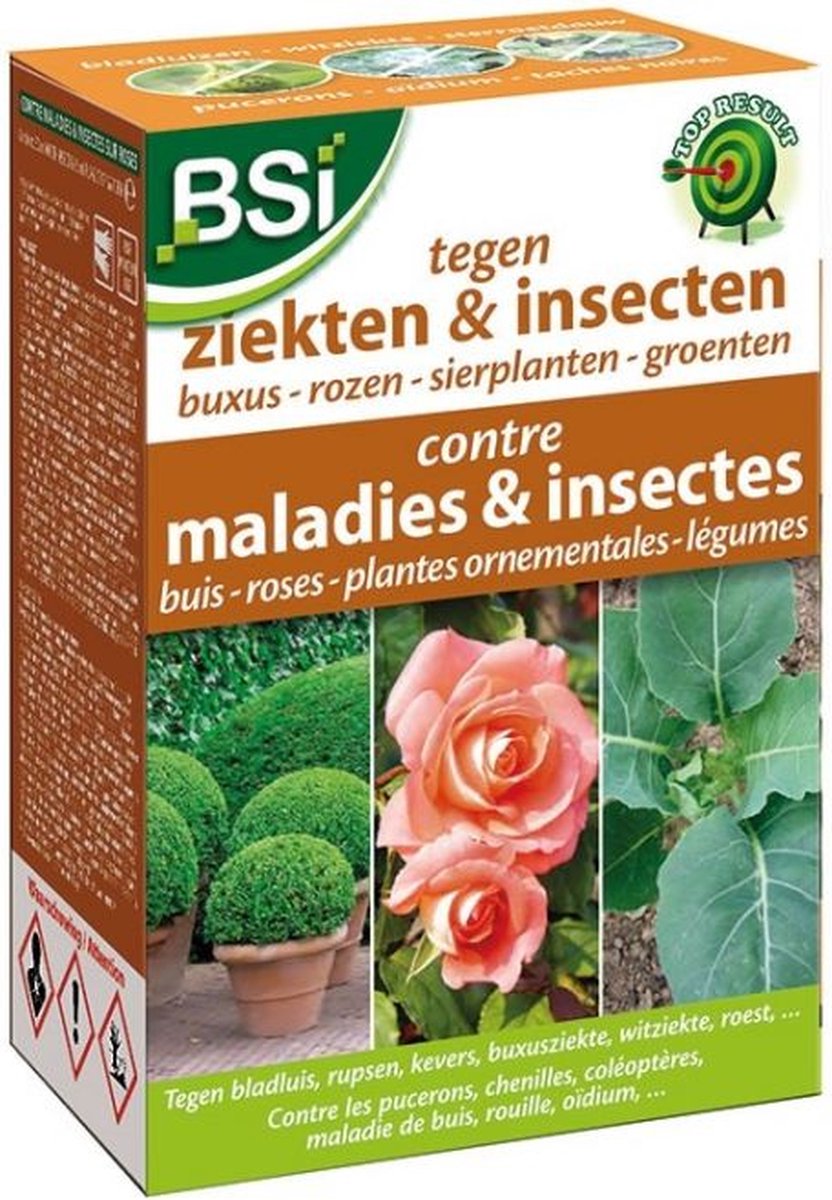 BSI - Tegen Ziekten en Insecten bij planten - Bevat 25 ml fungicide Fungazol en 20 ml... | bol