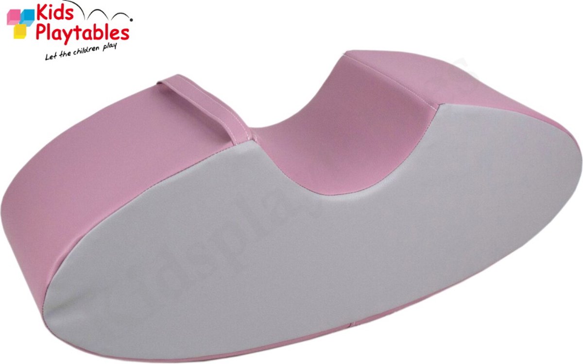 Soft Play Foam Schommelwip paars-grijs | rocker | wipwap | foamblokken ...