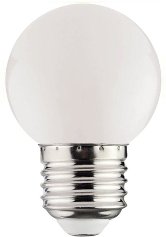 LED Lamp - Wit Gekleurd - E27 Fitting - 1W | bol