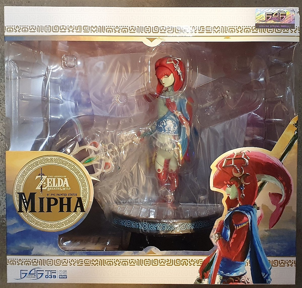 ZELDA BREATH OF THE WILD - Mipha - Statue PVC 21cm - 4 Premières ...