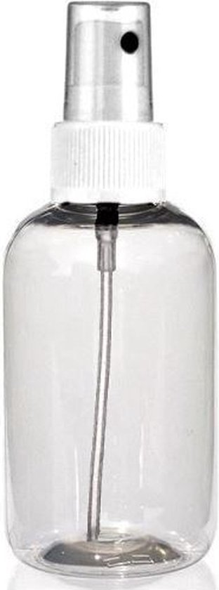 10 stuks - 100ml PET-fles "Boston" met sproeikop | bol.com