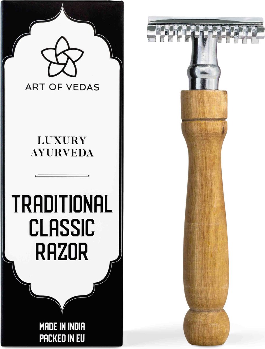 Art of Vedas - Traditional Classic Razor - Safety Razor - Double Edge ...