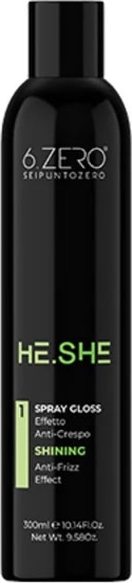 6.Zero HE.SHE Spray Gloss - 300 ml | bol