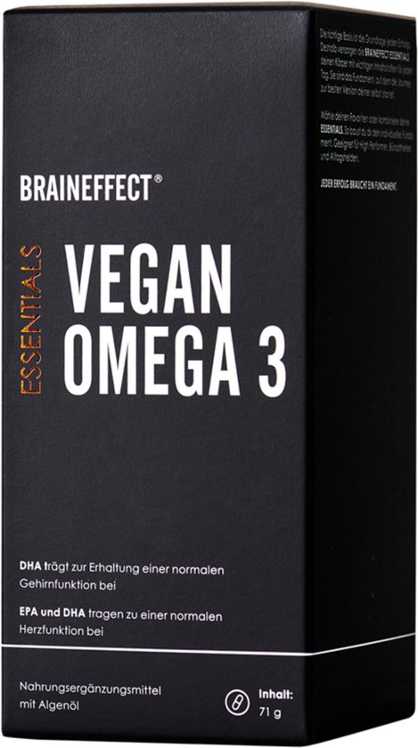 Brain Effect Vegan Omega 3 | bol.com