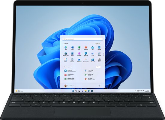 Microsoft Surface Pro 9 - 2 in 1 - Touchscreen - i5/8GB/256GB Zwart ...