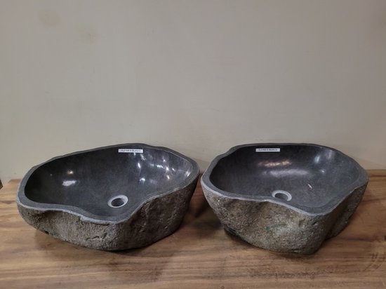 2 wasbakken uit 1 steen Twinset FL21549 | bol.com