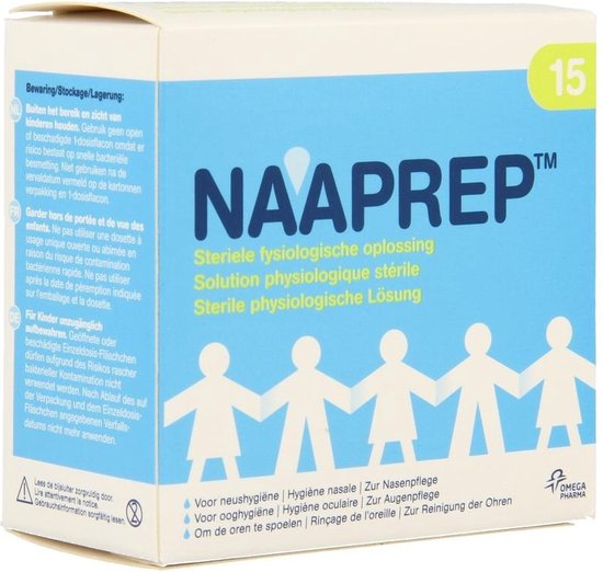 Naaprep® Amp 15 X 5 ml Neus-, Oog- En Oorhygiëne | bol