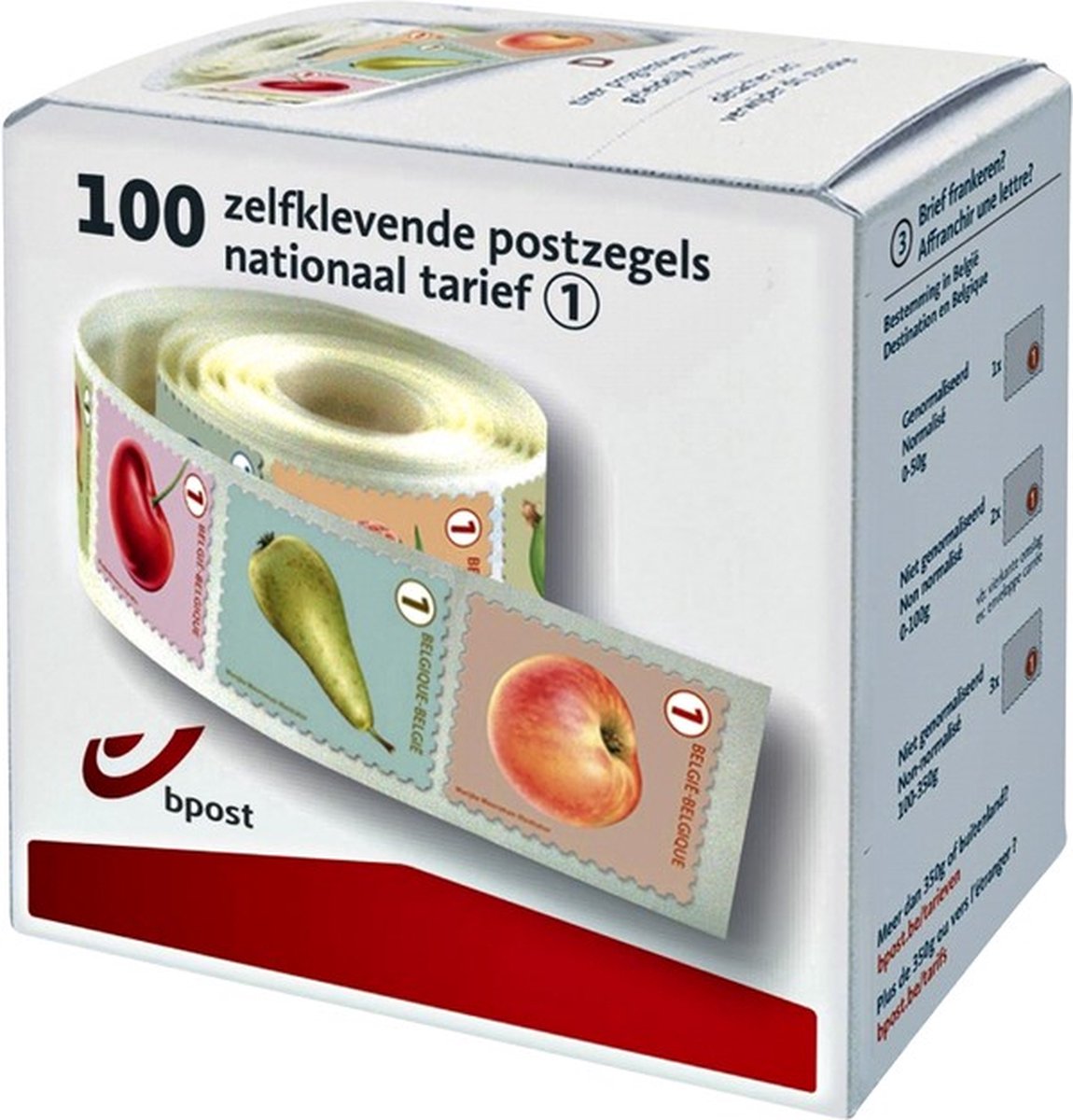 BPost - Postzegel nationaal - 100 stuks - non-prior | bol