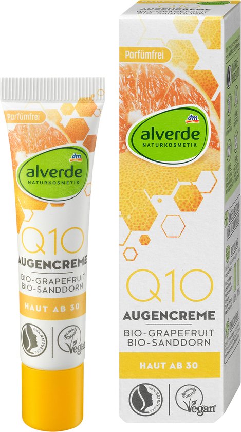 alverde NATURKOSMETIK Q10 Oogcrème, 15 ml | bol