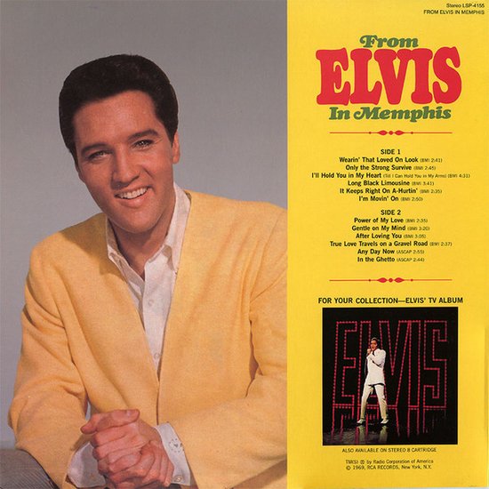 Elvis Presley - From Elvis In Memphis (LP), Presley, Elvis | Muziek | bol