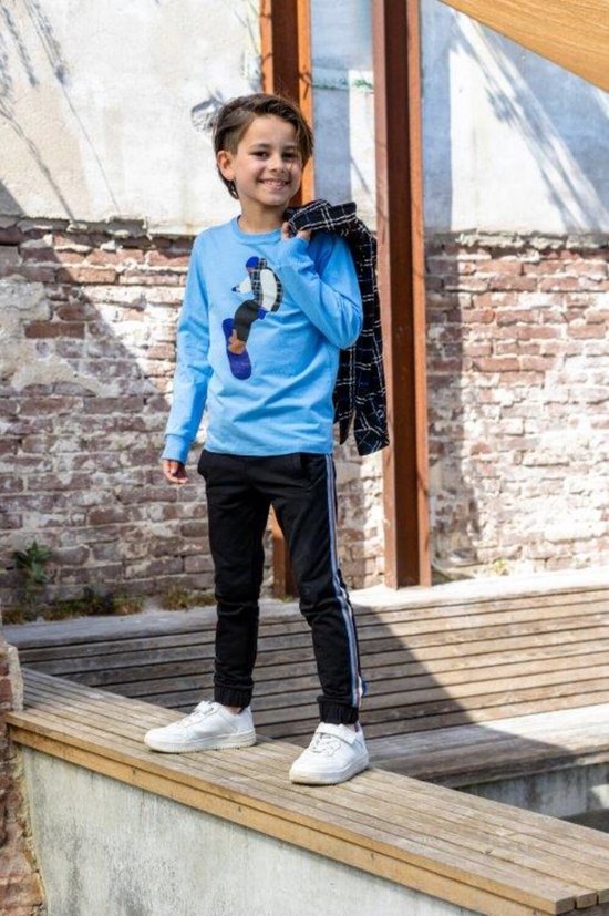 B'Chill jongens shirt Pascal Blue | bol.com