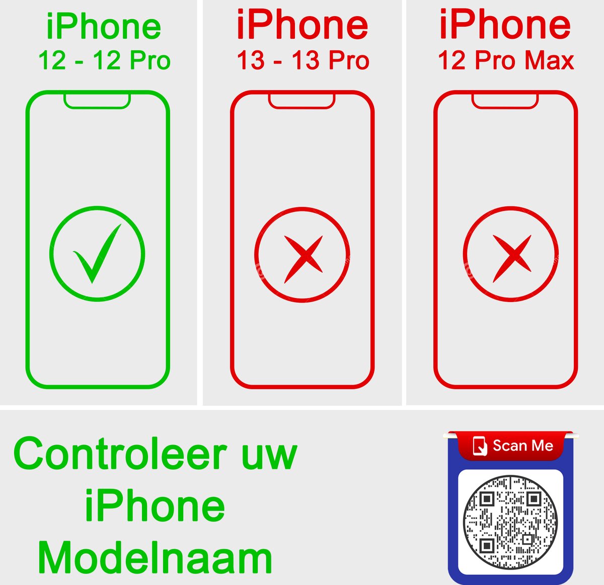 iPhone 12 - Edge to Edge Screenprotector - iRon Skin Edition - 2 stuks ...