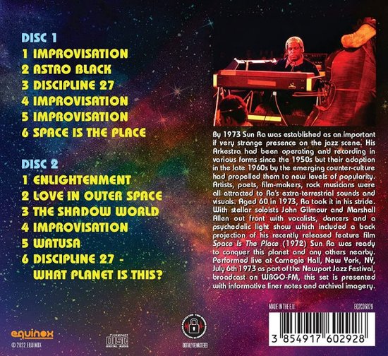 Live in New York 1973, Sun Ra | CD (album) | Muziek | bol.com