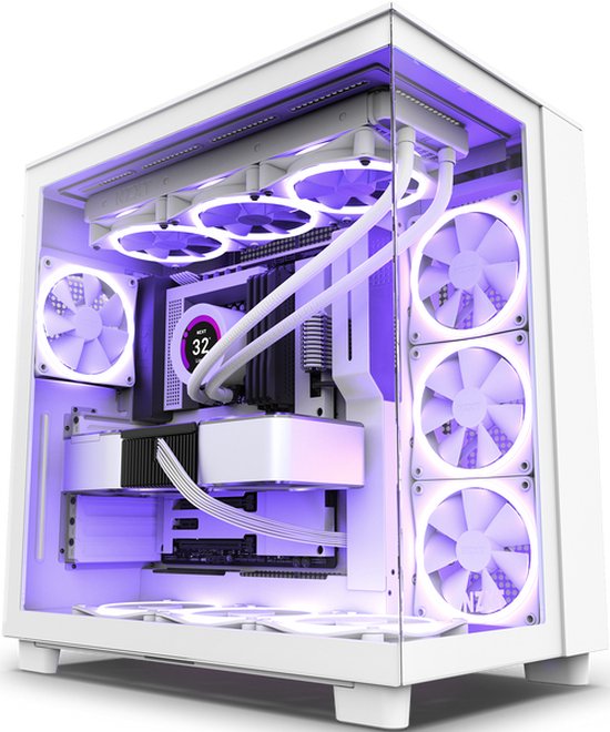 NZXT H9 Flow - Midtowermodel - Mini-ITX, Micro-ATX, ATX - geen voeding ...