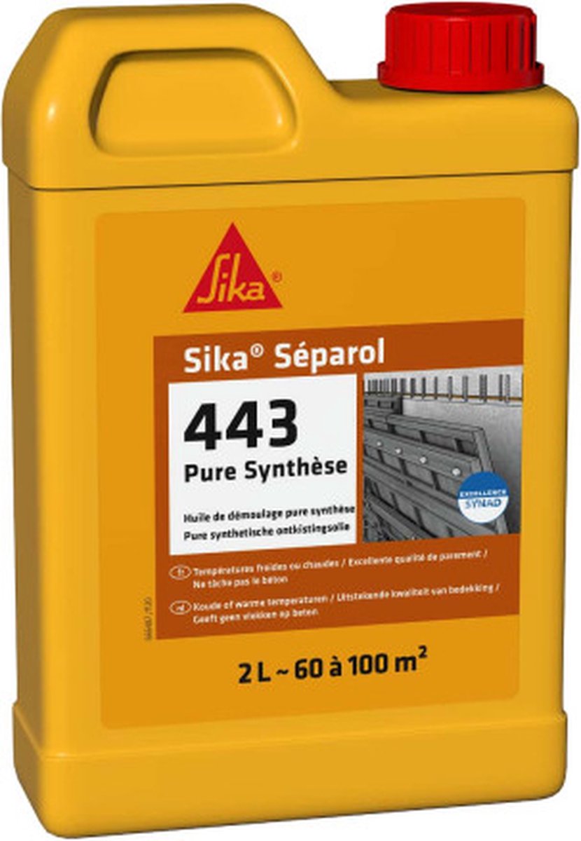 Set van 3 SIKA S√©parol 443 lossings oli√´n - Zuivere synthese - 2L ...