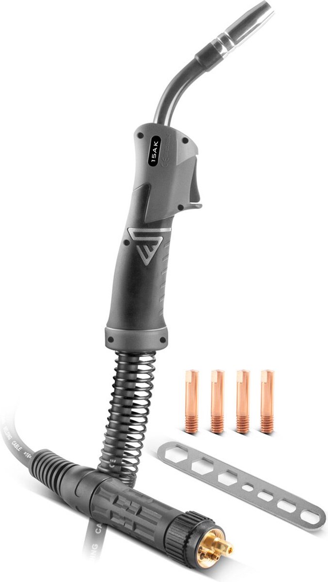 STAHLWERK MIG MAG 160 Puls Pro IGBT inert gas lasapparaat Volledig ...