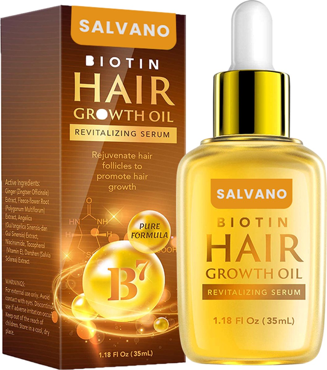 Salvano Haargroei serum - Haargroei middel - Haargroei Stimulator ...