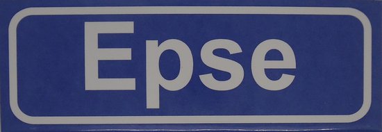 Koelkast magneet plaatsnaambord Epse. | bol