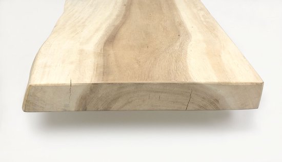 Suar plank 60 x 25 cm boomstam - Boomstam plank - Boomstam - Suar hout ...