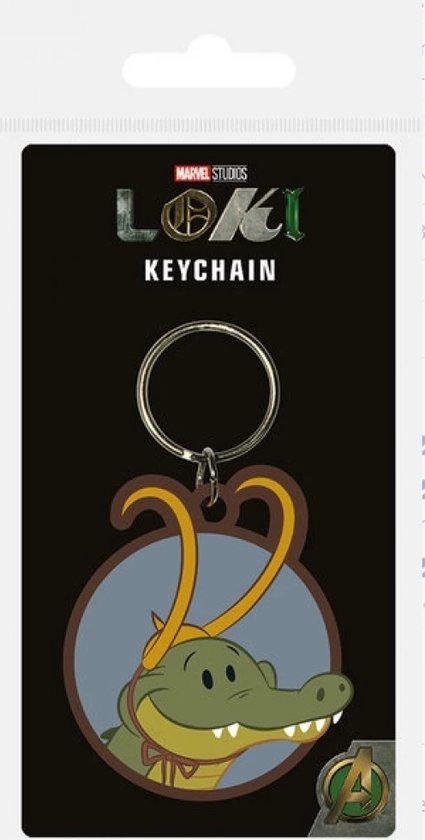 Pyramid Int. Marvel Loki Rubberen Sleutelhanger-Alligator Loki ...