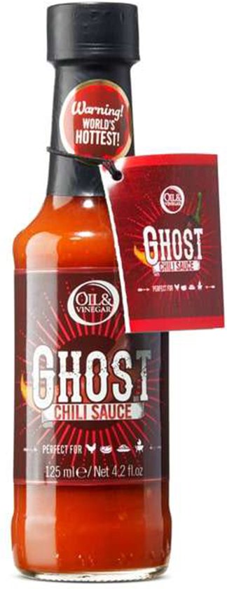 Oil & Vinegar | Ghost Chili Saus - 125ml | bol