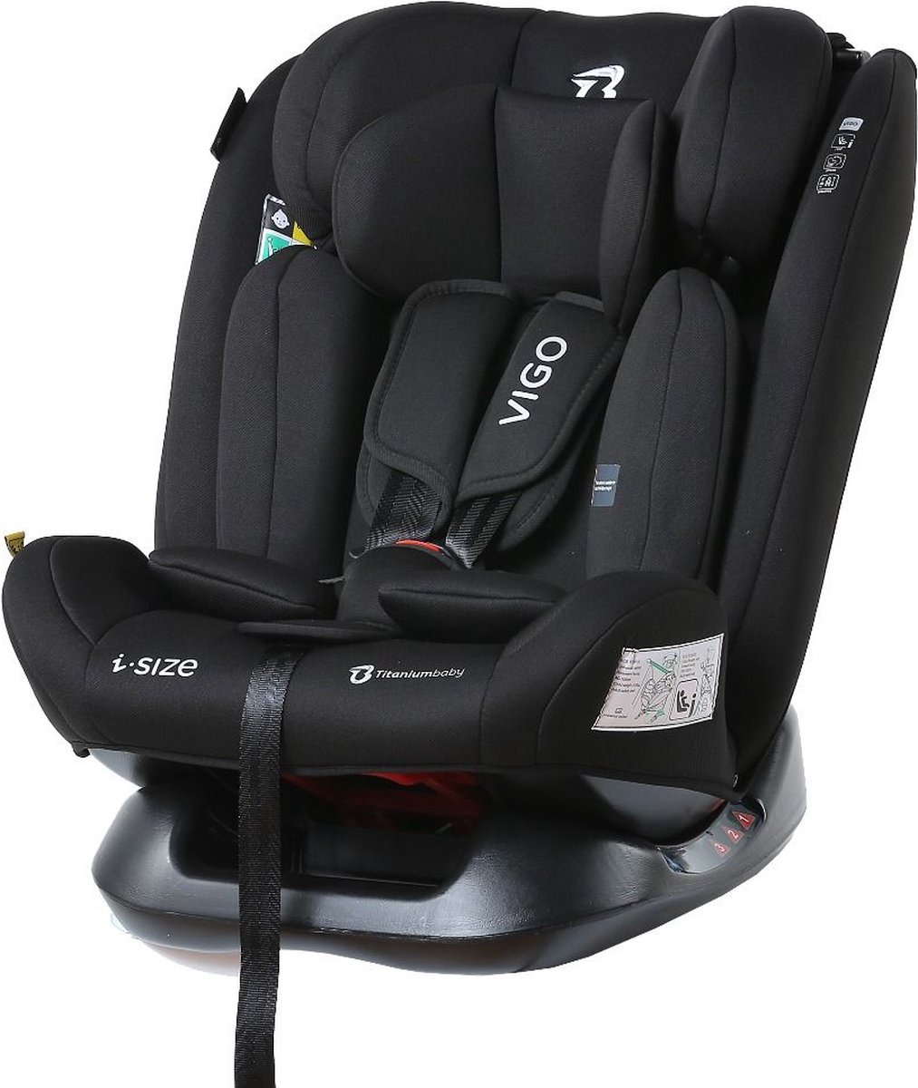 Autostoel Titanium Baby Vigo I-Size Black | bol.com