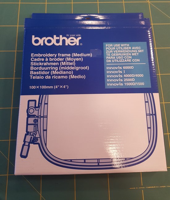 Brother embroidery frame 100 x 100 mm | bol