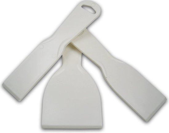 Meyco Hobby Plastic spatel set van 3 plastic spatel grillschraper ...