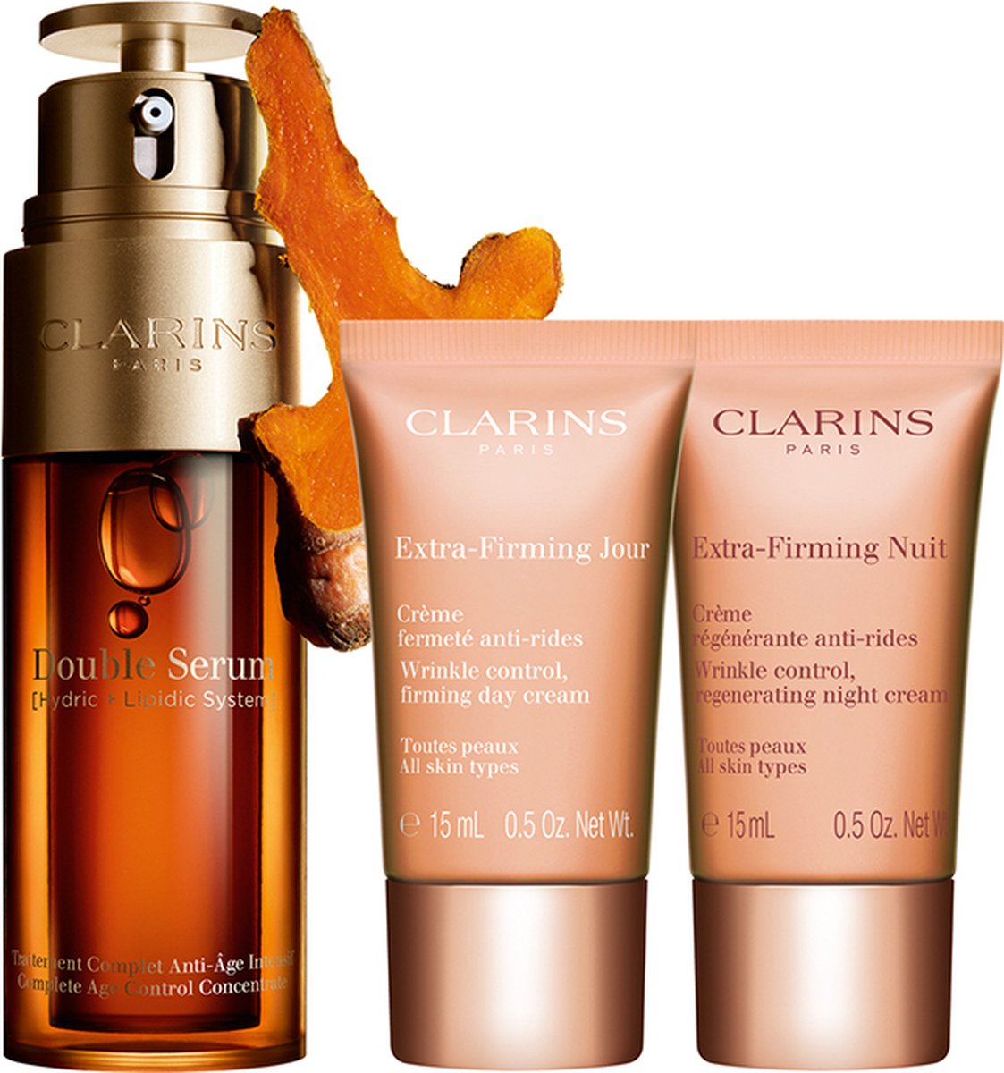 Clarins Value Pack - Double Serum & Extra Firming - 2022 | bol.com