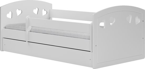 Kocot Kids - Bed Julia wit zonder lade zonder matras 160/80 - Kinderbed ...