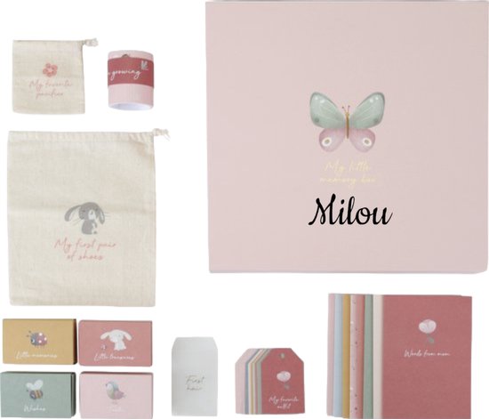 Little Dutch baby memory box roze - kraamcadeau - herinneringen ...