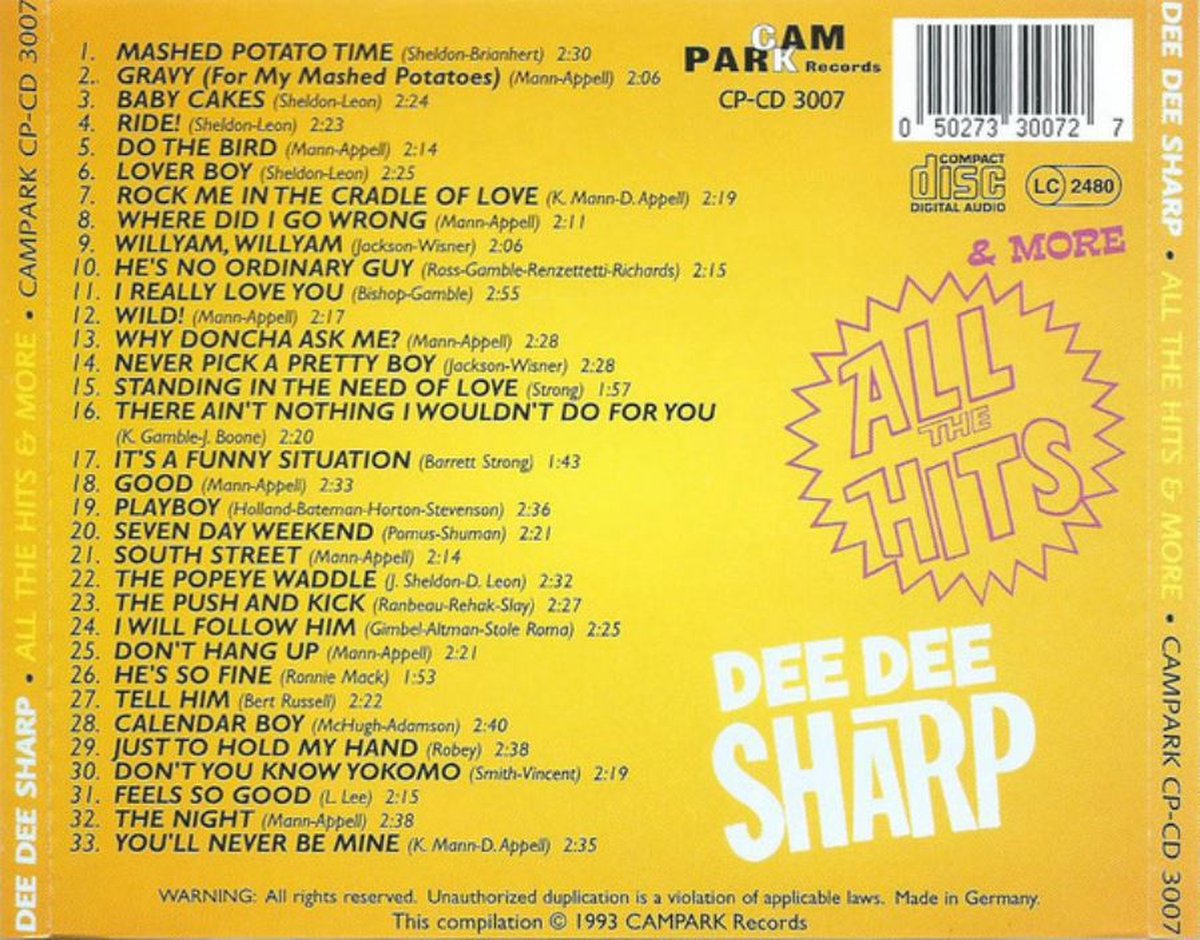 All The Hits And More, Dee Dee Sharp | CD (album) | Muziek | bol