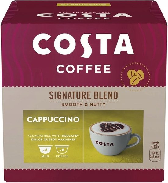 Costa Coffee Signature Blend-capsules, compatibel met Dolce Gusto ...