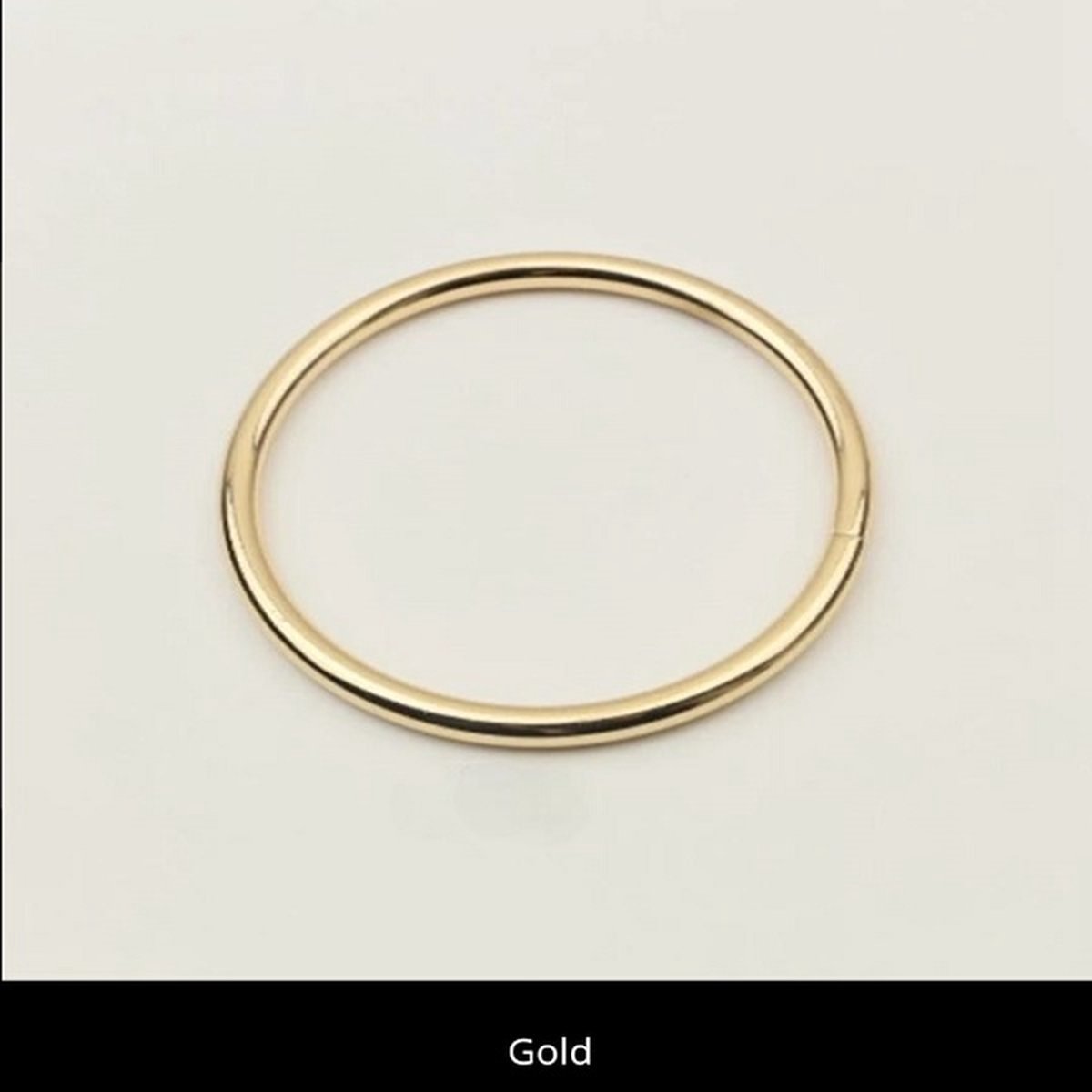 Metalen handvatten voor tas- Goud -Rond -Φ 15cm-per paar-haken-macramé ...