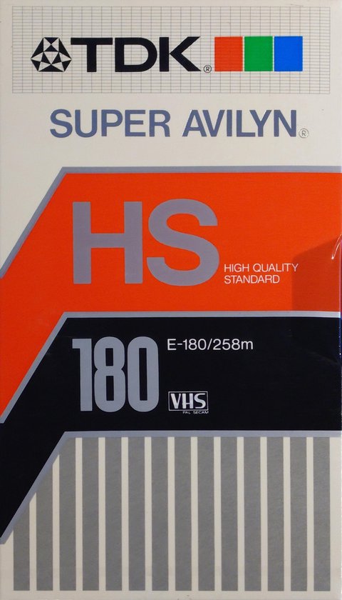 TDK HS E-180 VHS Video Cassette 2 Pack | bol