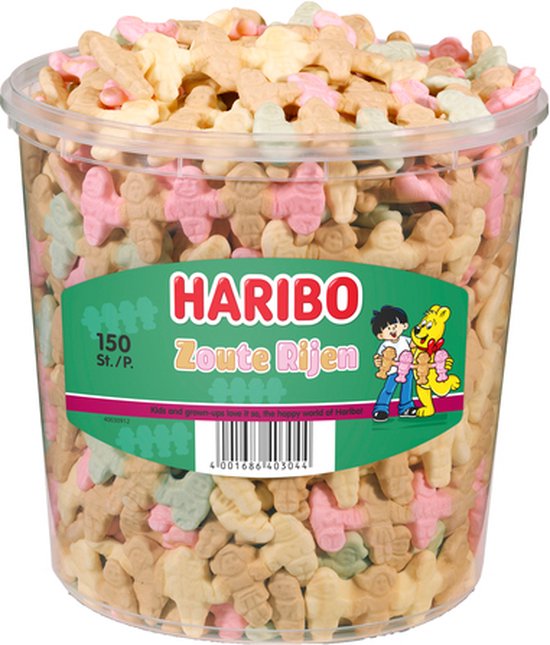 Haribo schuim zoute rijen | bol