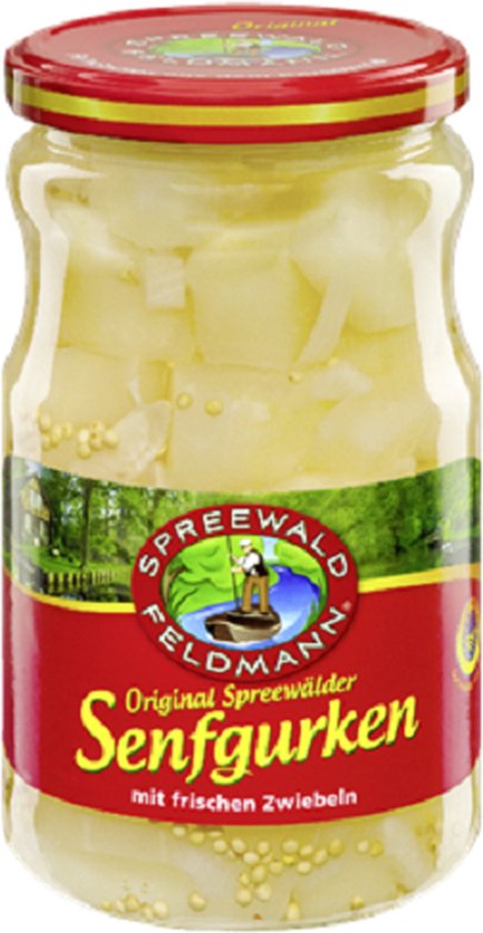 Spreewald-Feldmann Echte Spreewald Augurken in Brandewijnazijn - 12 x ...