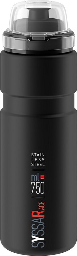 Elite Syssa Race 750ml Bidon Zwart | bol