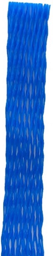 Buisnet - Netkous - rekbereik 15 tot 25mm - (Blauw) - Per meter | bol.com