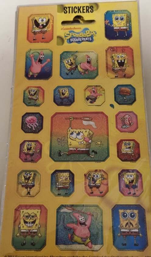 sponge bob stickers | bol.com