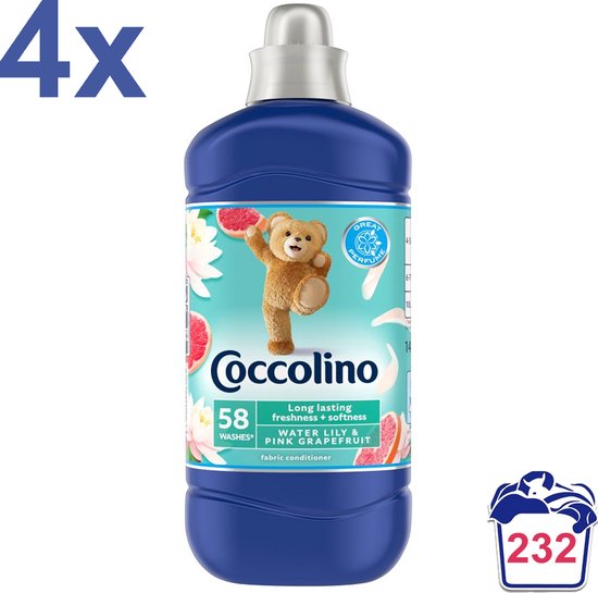 Coccolino Creations Water Lily & Pink Grapefruit - Wasverzachter - 5,8L ...