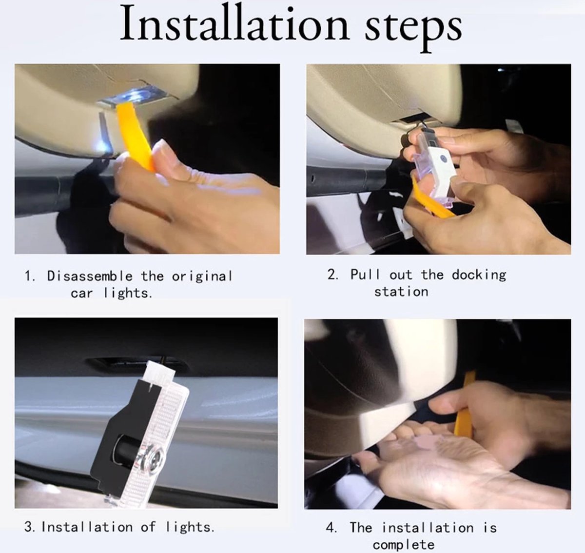 Deur Logo Projector - Portier voertuigverlichting -S Klasse W221 VITO ...