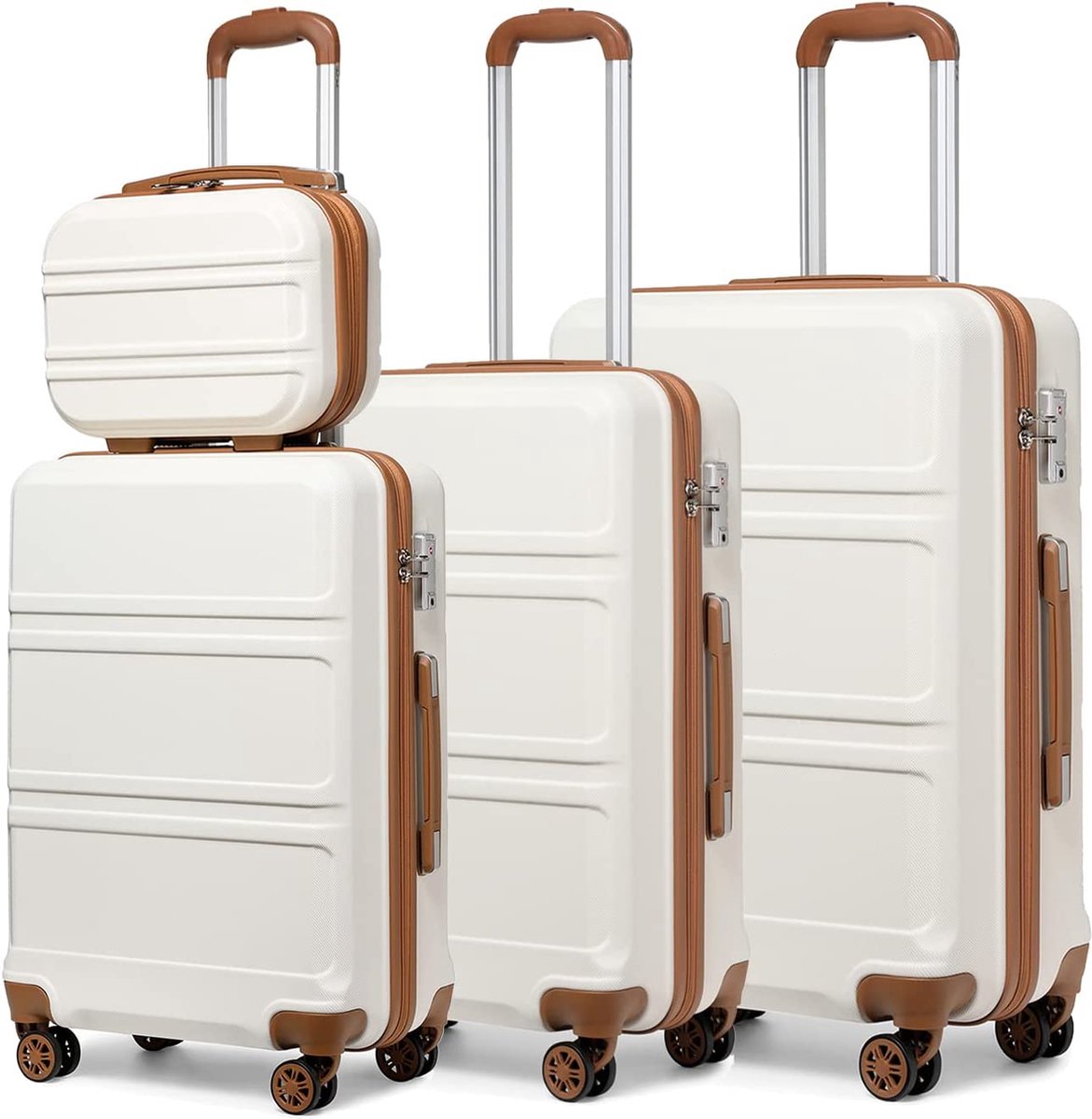 Luxe kofferset – Duurzaam – Premium kwaliteit – Universeel – Reiskoffer ...